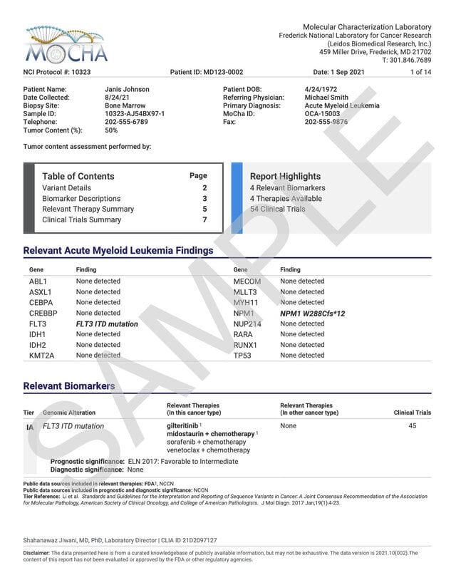 Cancer Moonshot Biobank | NCI