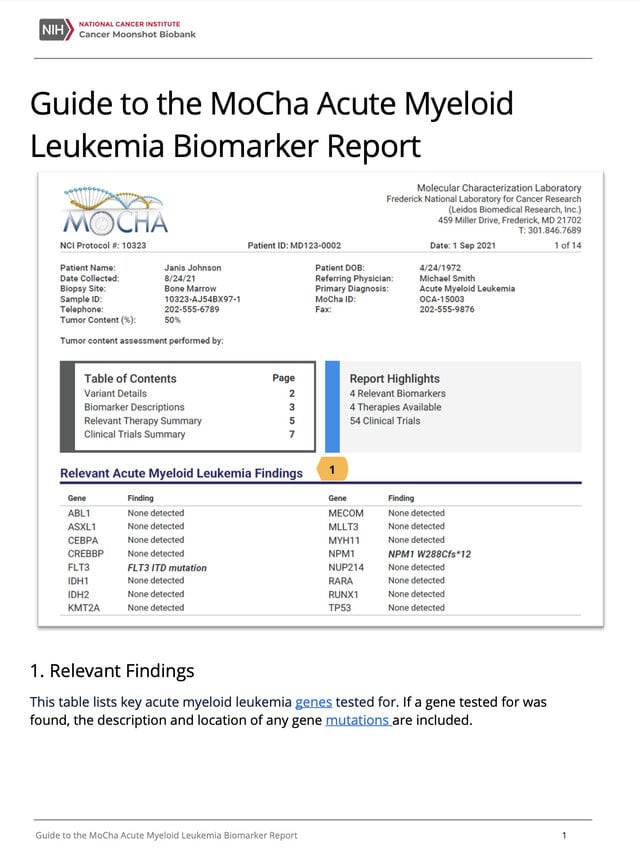 Cancer Moonshot Biobank | NCI